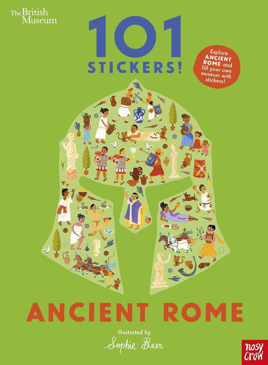 British Museum 101 Stickers! Ancient Rome – AUC Bookstores EG