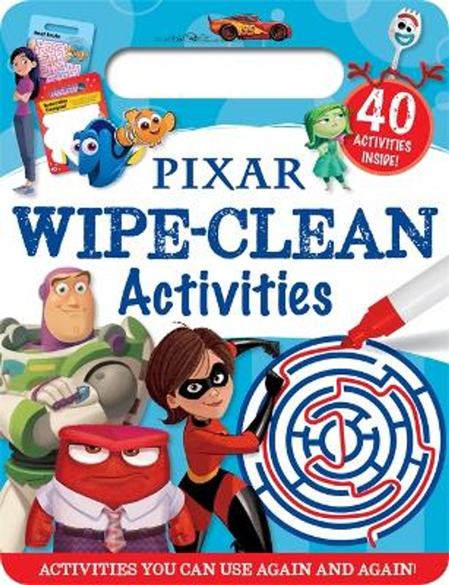 Pixar: Wipe-Clean Activities – AUC Bookstores EG