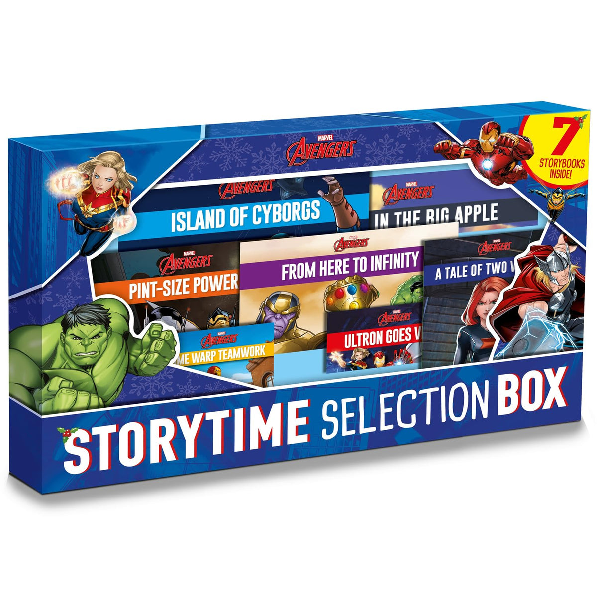 Marvel Avengers Storytime Selection Box - 7 Story Books – AUC Bookstores EG